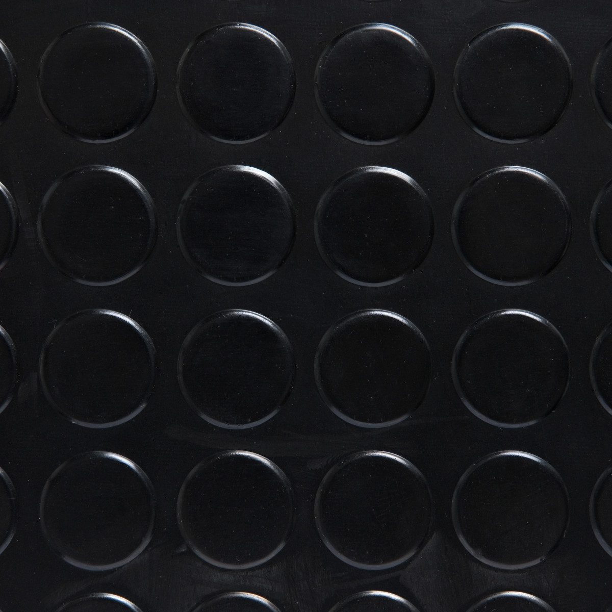 Pavimento caucho círculos. Suelo de goma de 3 mm de espesor en rollos